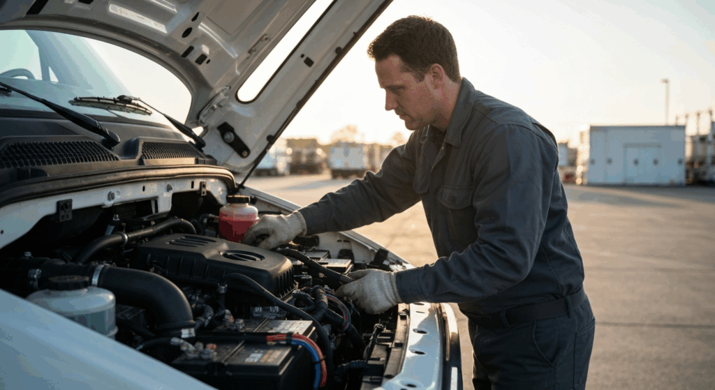 CDL Pre-Trip: How to Inspect the Engine Compartment - ExpertCE