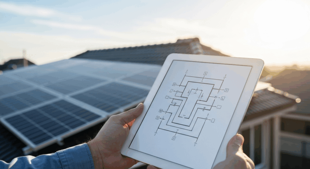 How to Create a Single-Line Diagram for a PV System Plan Set - ExpertCE