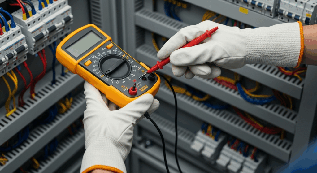 How to Use a Multimeter to Test for Voltage (AC/DC) - ExpertCE