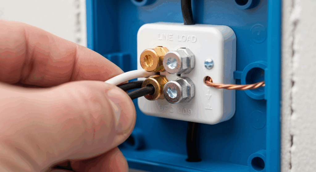 Identifying Line, Load, and Ground on a Standard Receptacle - ExpertCE